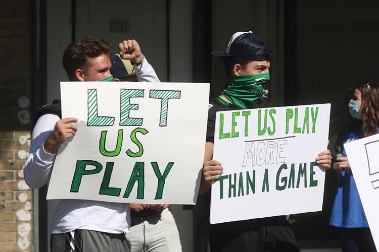 Prep athletes protest in Delta, plead for fall football | Local News ...