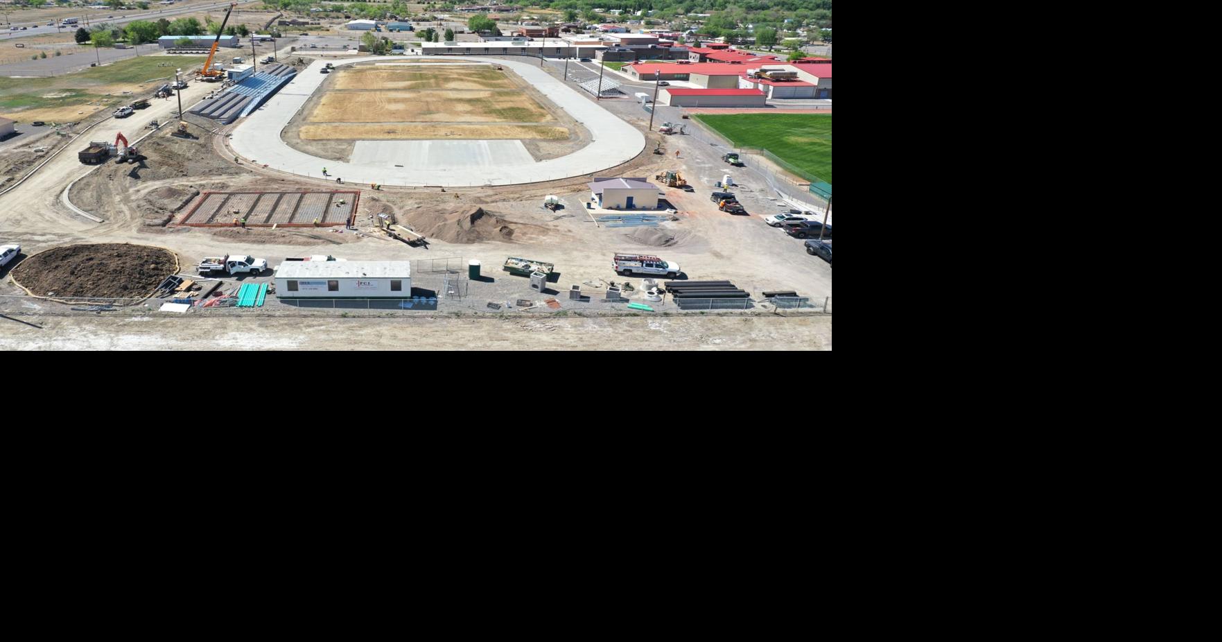 Press box and home bleachers arrive at Wilson Field | Local News ...