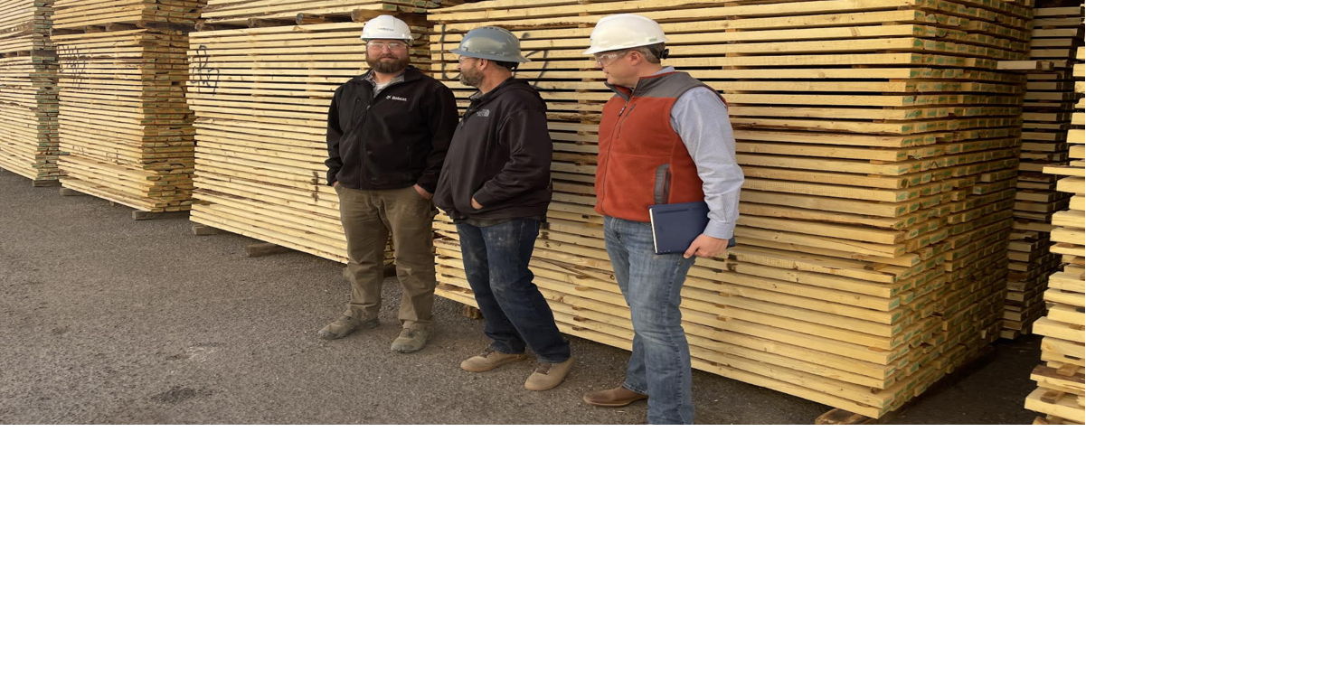 Timber! Rep. Jeff Hurd gets an education from Montrose Forest Products ...
