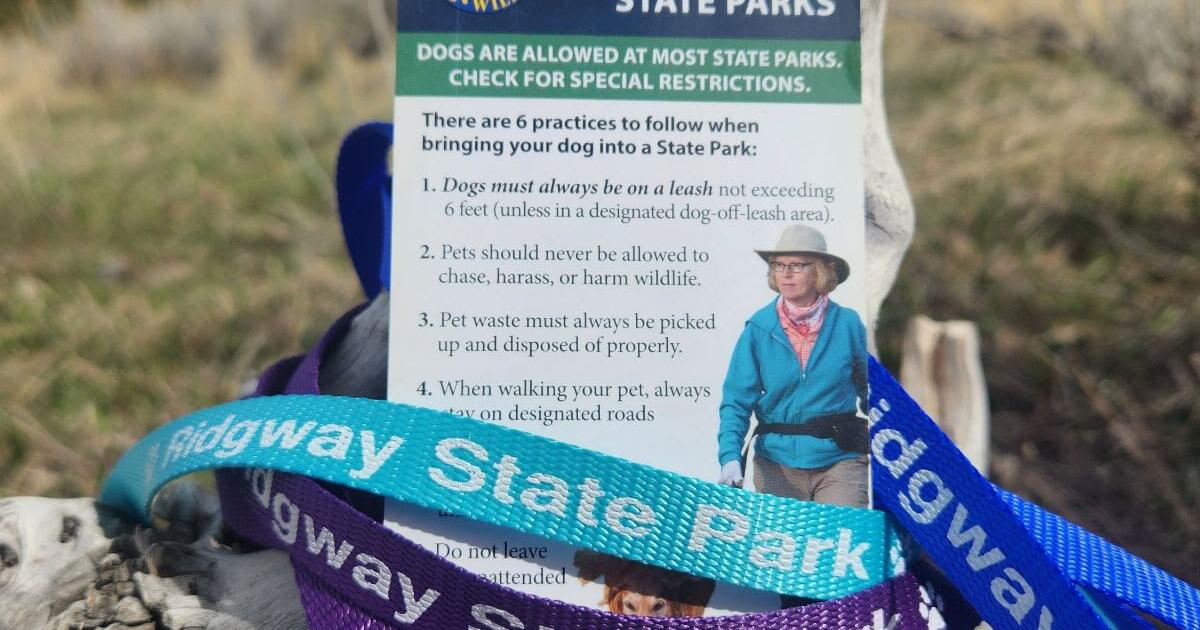 Leash those pups: Ridgway State Park cracking down on unrestrained dogs ...
