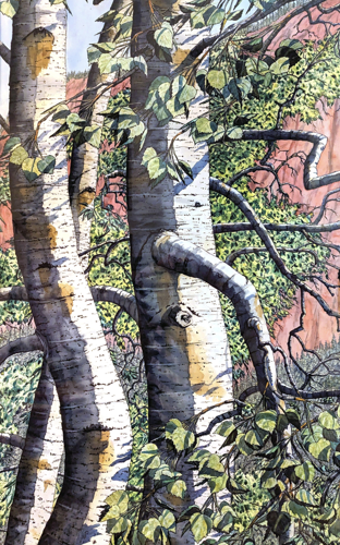 Watercolor addresses environmental concerns at MCA | | montrosepress.com