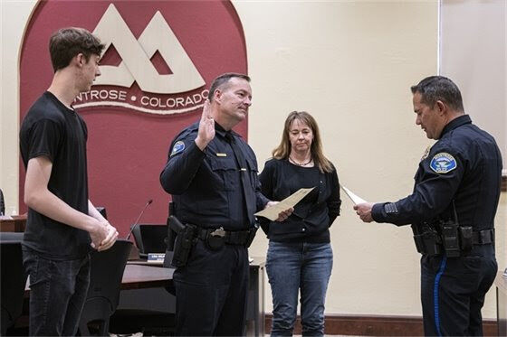 Montrose Police Department swears in, welcomes new officers | News ...