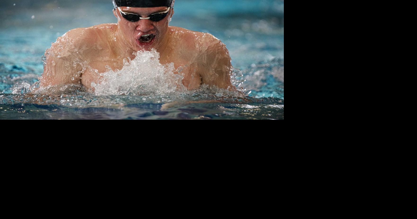 Red Hawks swim team gains valuable experience at state competition; two ...