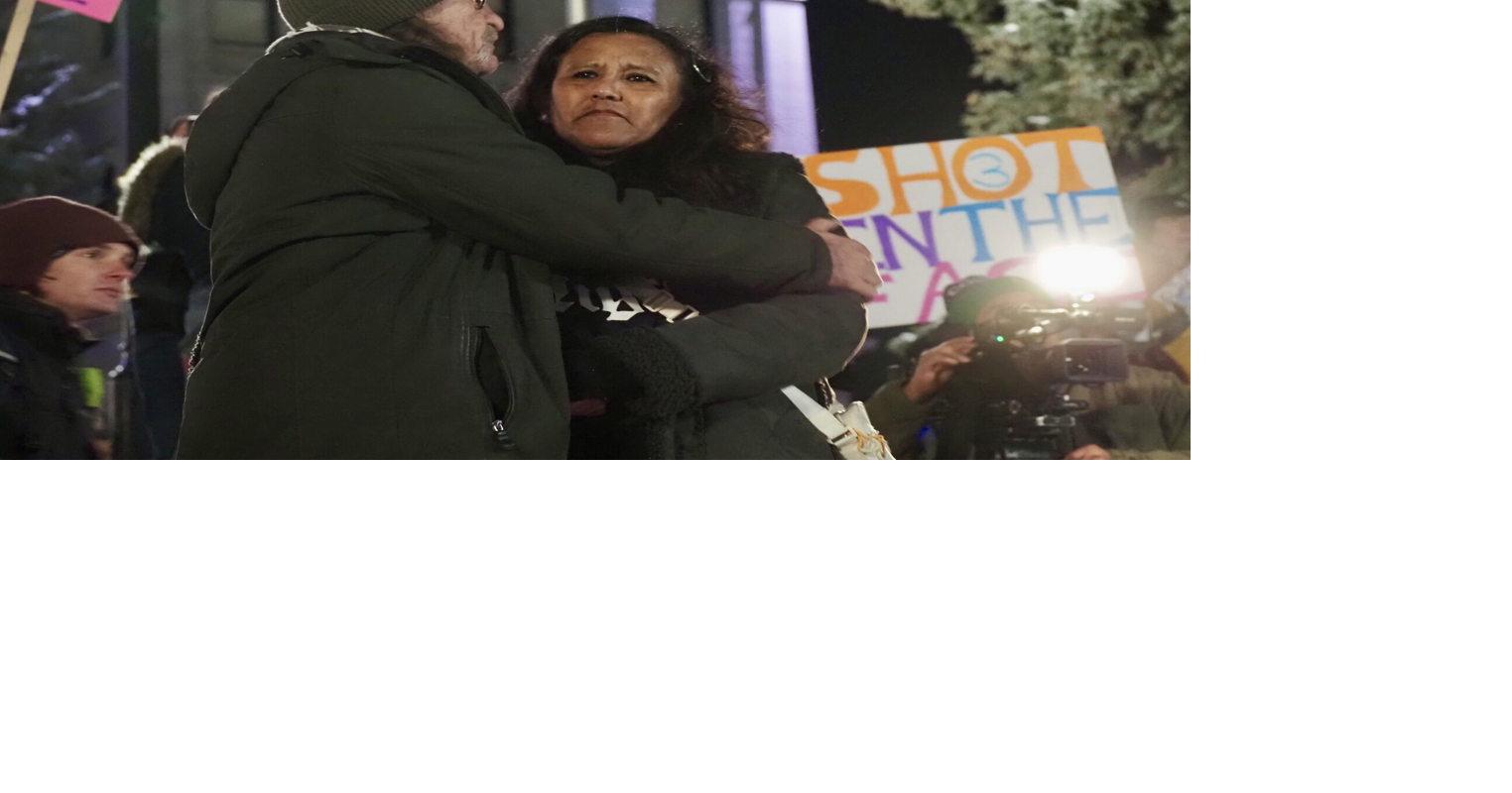 Protesters march in downtown Denver to protest fatal ICE shooting ...