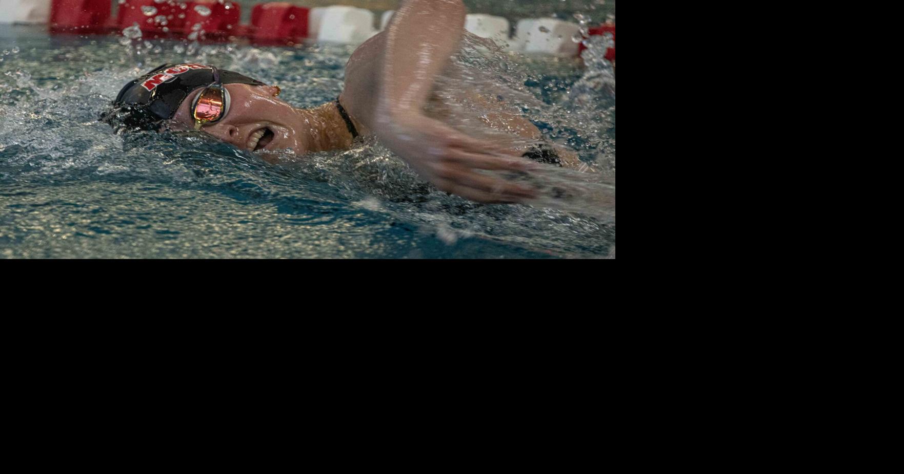 Red Hawks swim team hits several state cuts at home meet | Local Sports ...