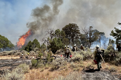 Little Mesa Fire gets bigger — on purpose | Local News Stories ...