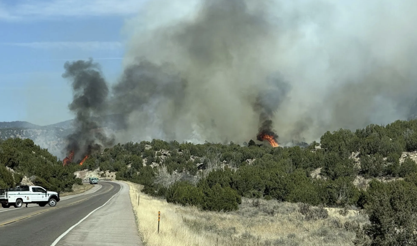 Wildfire south of Colorado Springs grows to 7,300 acres as crews gain ...