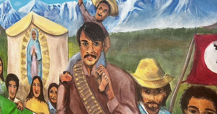 MADA mural, lost to asbestos, is revamped; original artist paints piece ...