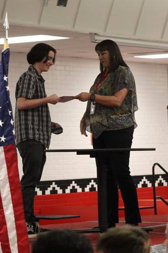 Career and technical education students receive multiple certificates ...