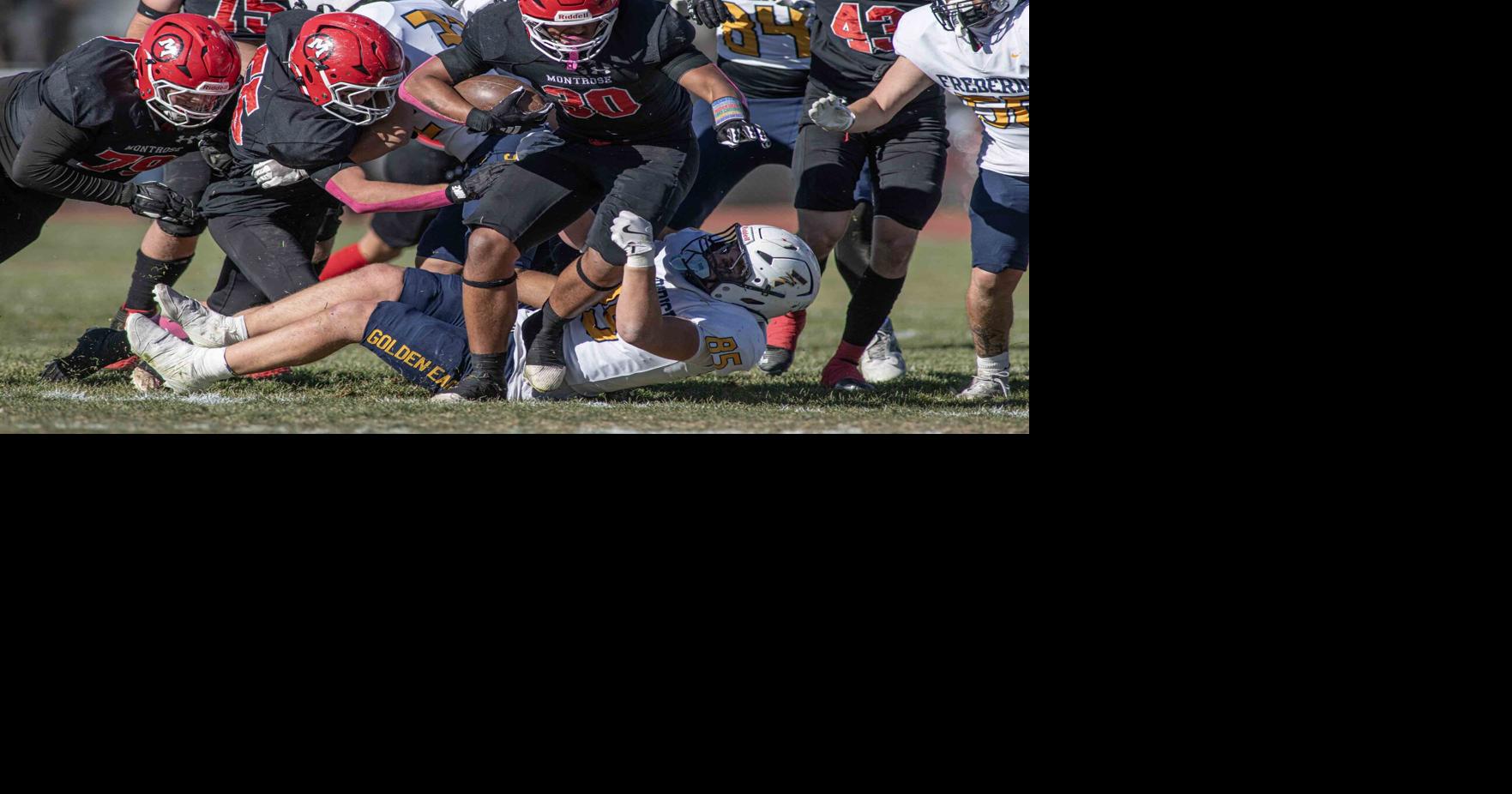 Red Hawks roll over Fredrick with 55-6 win; Montrose faces Monarch next ...