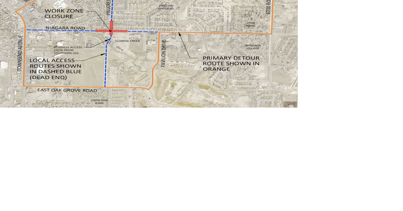 Hillcrest, Niagara intersection closed until summer for roundabout ...