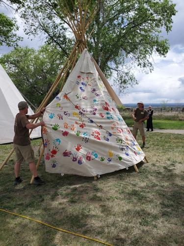 How does a tipi go up? | Focus | montrosepress.com