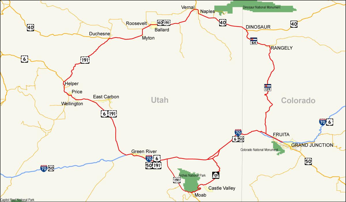 Colorado's Scenic Highways and Byways: The Dinosaur Diamond | Focus ...