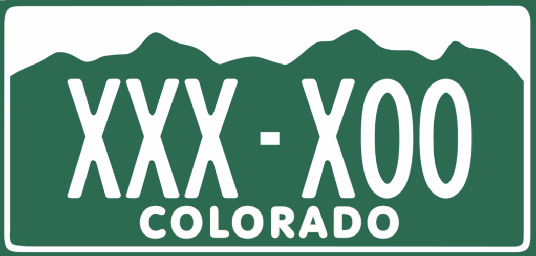 OPINION: Colorado’s black-and-white license plates are boring. Bring ...