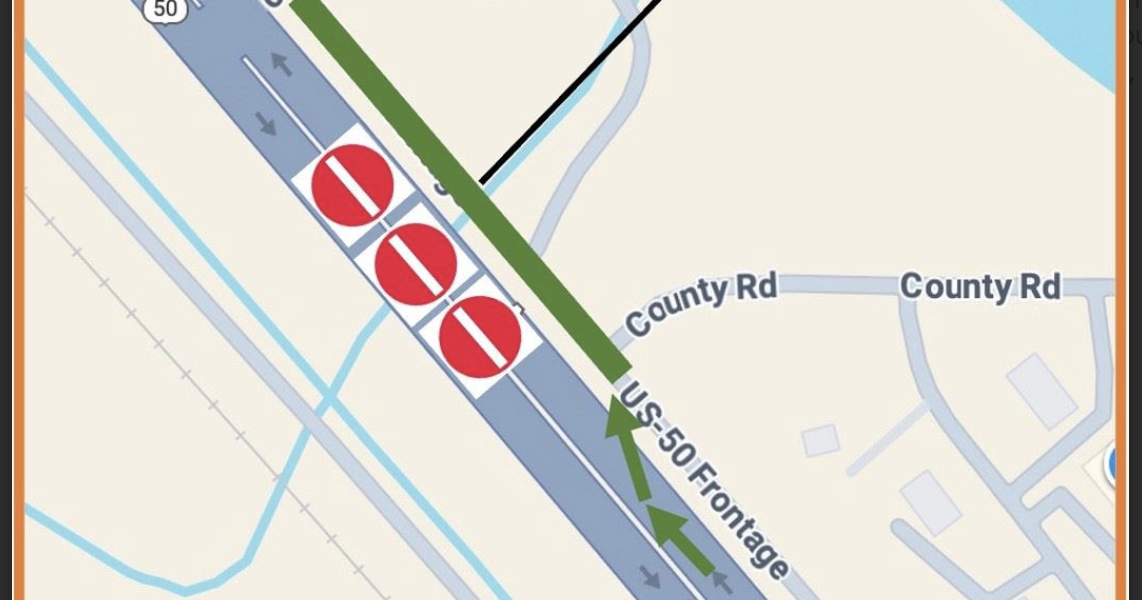 US 50 culvert replacement project continues; traffic shifts begin Sept ...