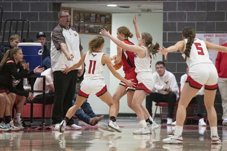 MHS GIRLS BASKETBALL: Red Hawks win first home game, 49-21 | Local ...