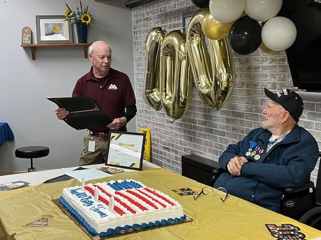 Centennial honors for WWII veteran | News | montrosepress.com