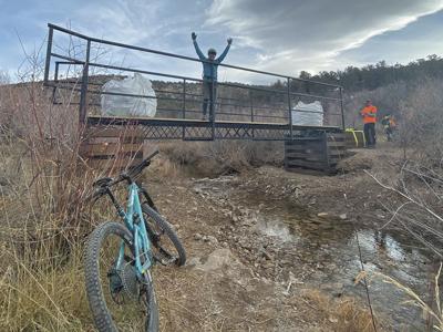 With a helicopter and volunteers, Spring Creek bridges now in place ...