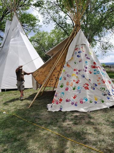 How does a tipi go up? | Focus | montrosepress.com