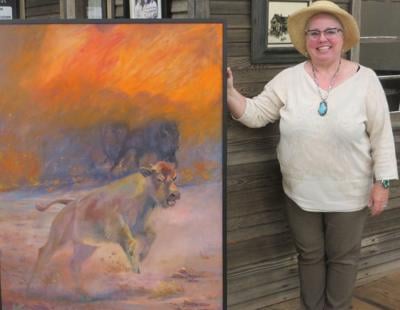 Painter Dallas Mayer brings her 'cowgirl way' to The Art Center | Arts ...