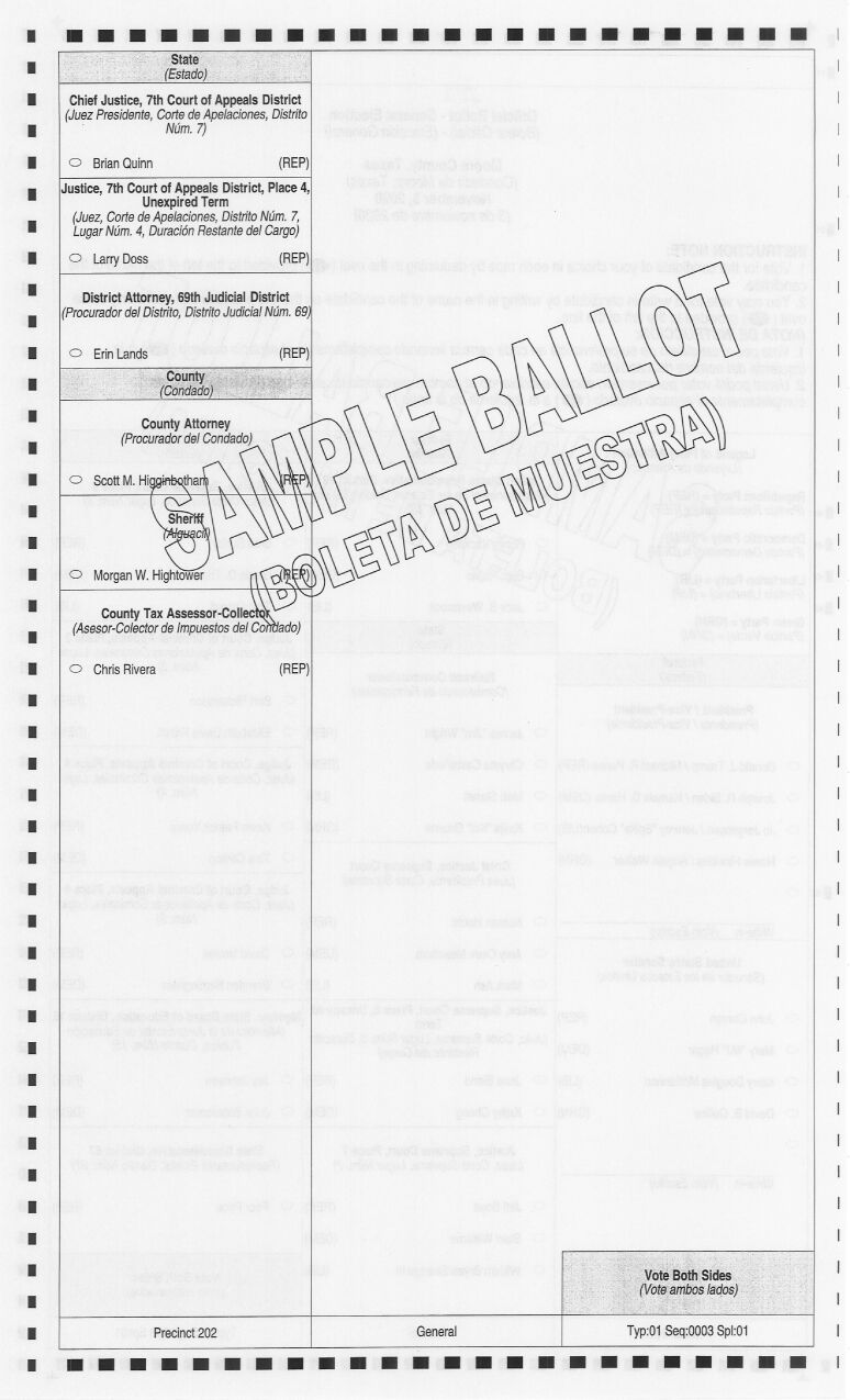 Sample ballots | Moore News | moorenews.com