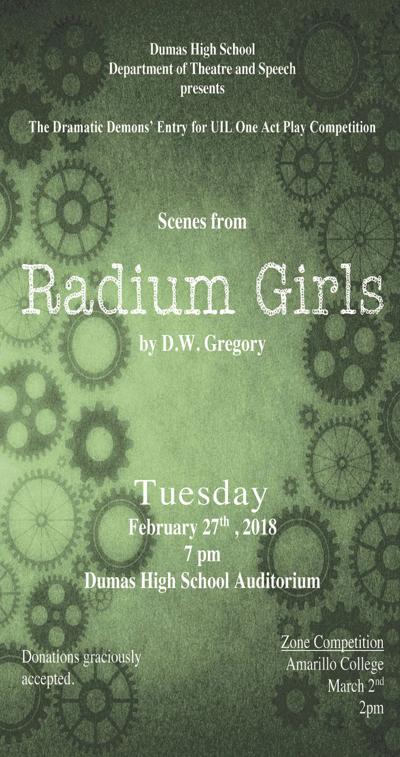 Scenes from "Radium Girls" to be featured Feb. 27 at DHS | Arts ...