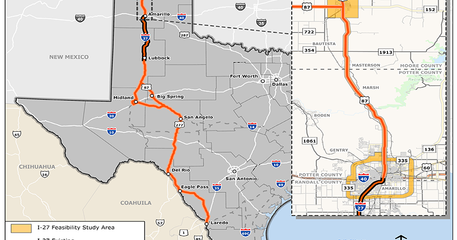 TxDOT hosts public meeting Wednesday in Dumas on I-27 expansion | News ...