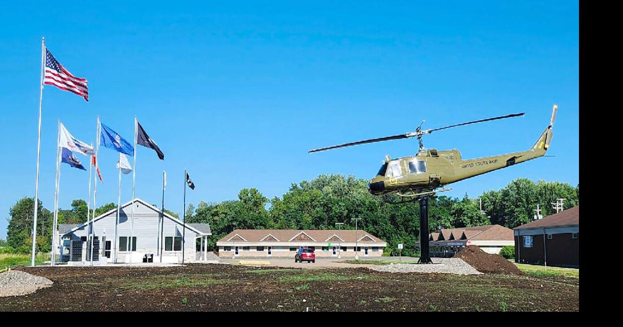 Helicopter lands at Kanabec Veterans Memorial | News | moraminn.com