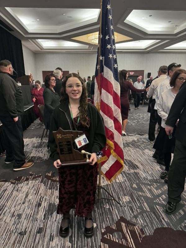 Braham student places third in state VFW Voice of Democracy essay ...