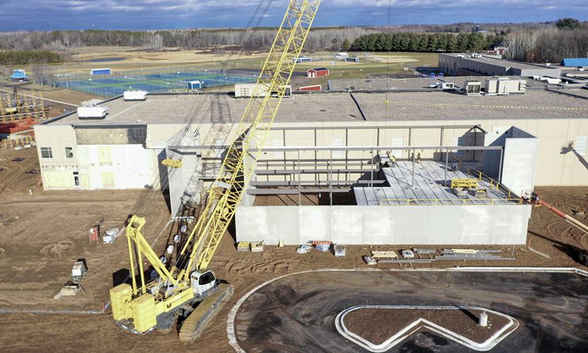Mora High School build progresses on time, within budget | News ...