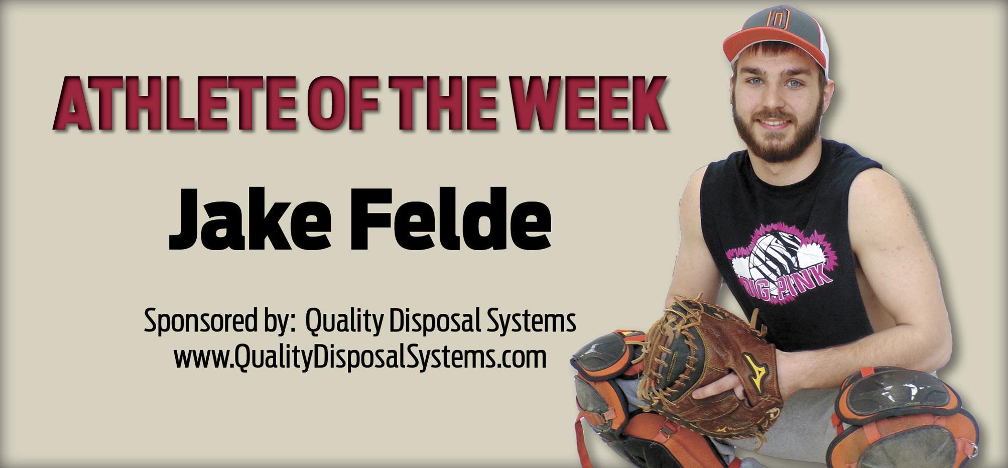 Athlete of the Week: Jake Felde makes the catch with humility, honesty ...