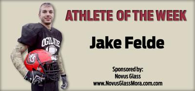 Athlete of the Week Jake Felde | Senior & co-captain | Ogilvie Football ...