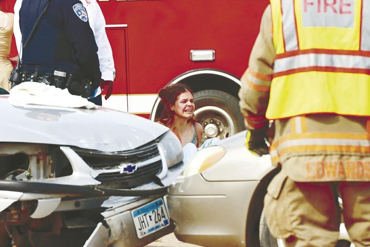 Braham students, law enforcement, others stage mock crash | News ...