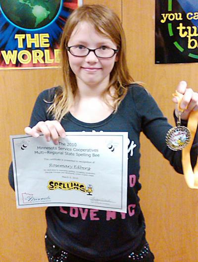 Mora girl spells her way into top-10 | | moraminn.com