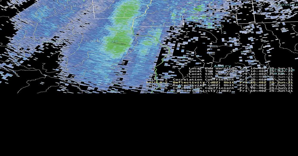 Mayfly hatch spotted on radar | News | moraminn.com