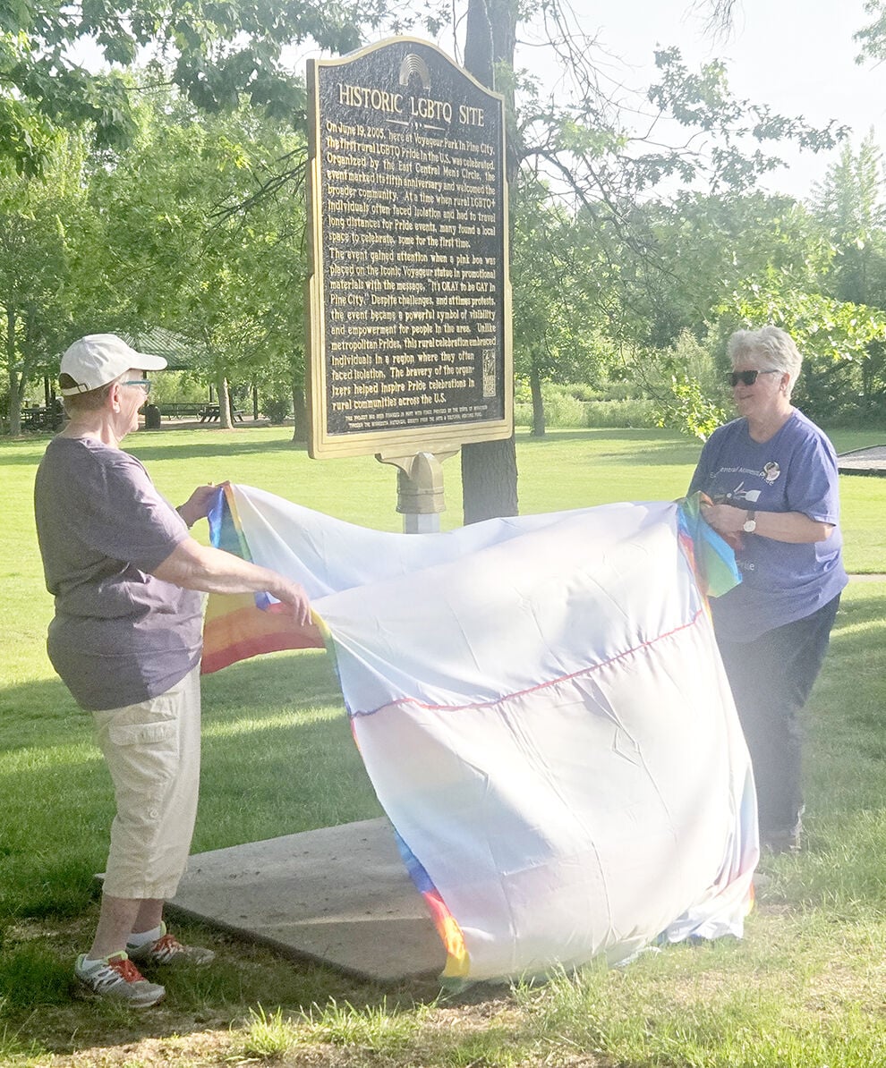 Dedication held for Pride marker | News | moraminn.com