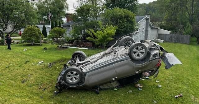 High-speed chase ends with crash in Waverly | News | morning-times.com