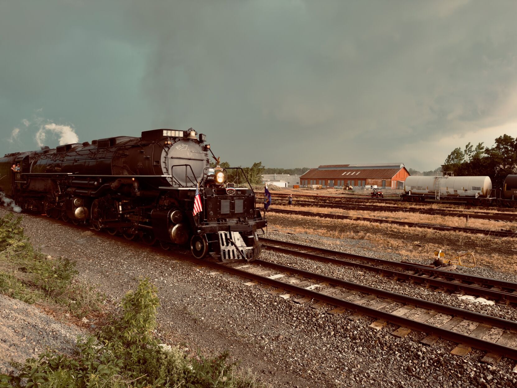 'Big Boy' 4014 refuel stop led to discussion of Sayre history | News ...