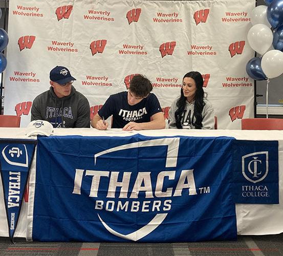 Waverly's Kolsen Keathley signs to play for Ithaca football | Sports ...