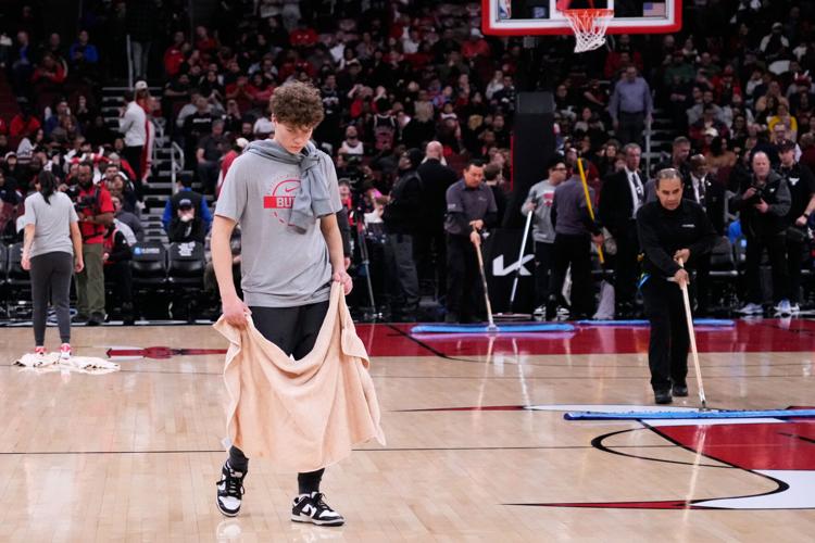 How a slippery court led to a grueling stretch for the Bulls and Heat ...