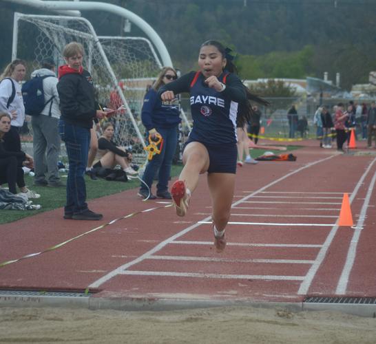 NTL Track & Field: Sayre's Malanoski wins NTL title in shot put with ...