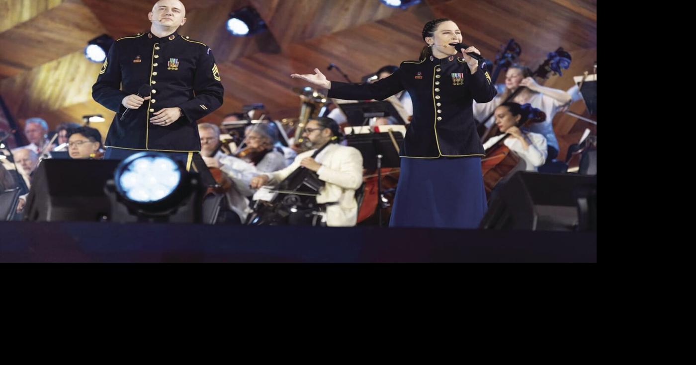 Sayre soldier lets freedom ring in performance with Boston Pops | News ...