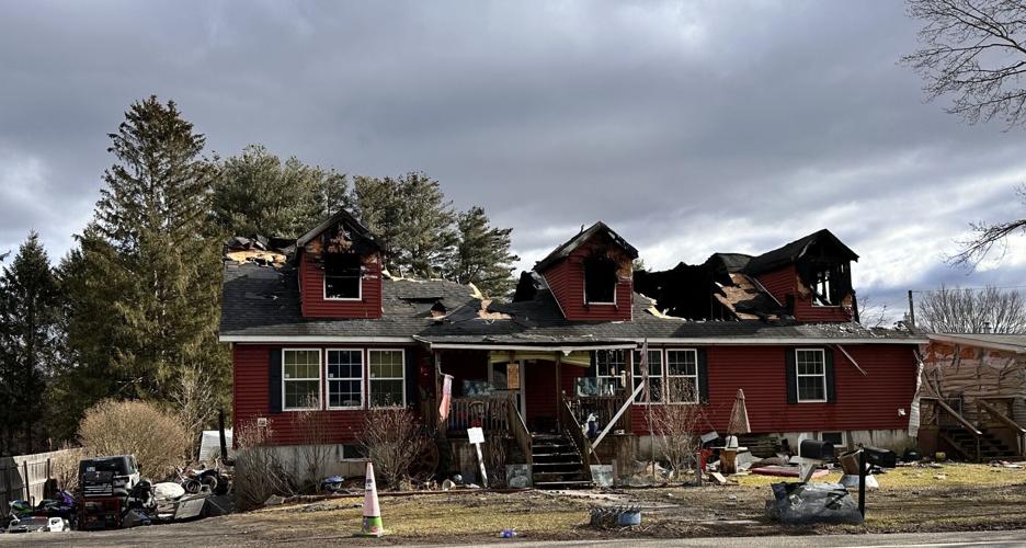 Crews battle early morning blaze in Tioga Center | News | morning-times.com