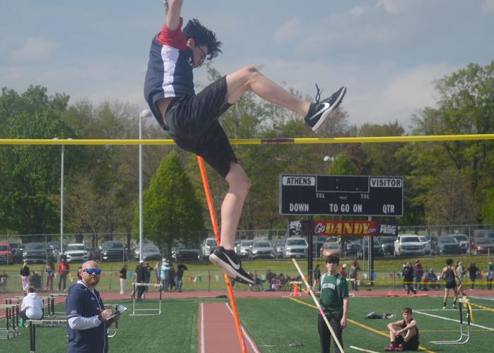 NTL Track & Field: Sayre's Malanoski wins NTL title in shot put with ...