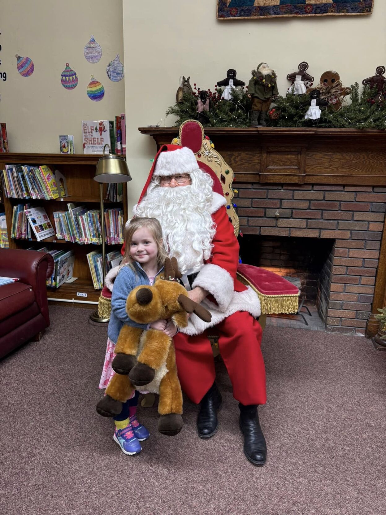 Santa visits Spalding Memorial Library | News | morning-times.com