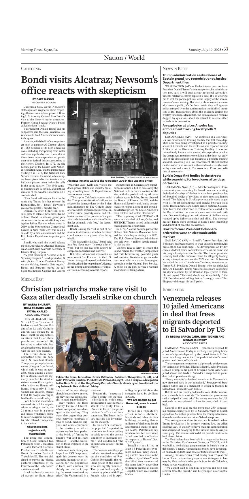 Page A5 | e-Edition | morning-times.com