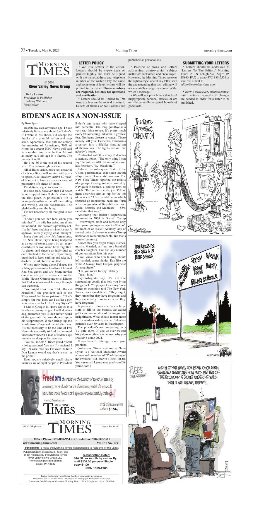 Page A4 | e-Edition | morning-times.com