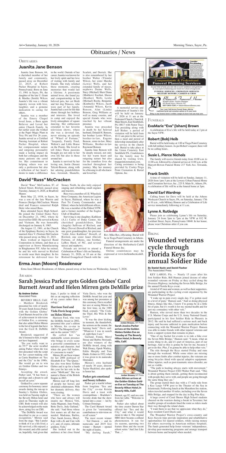Page A4 | Morning Times | morning-times.com