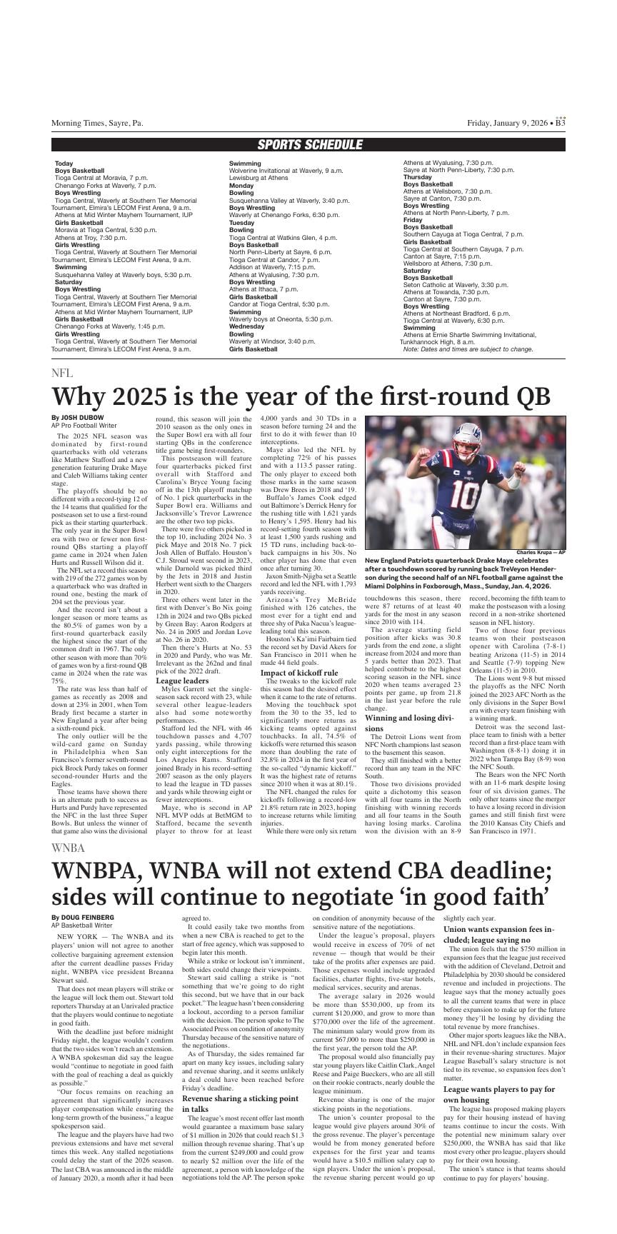 Page B3 | e-Edition | morning-times.com