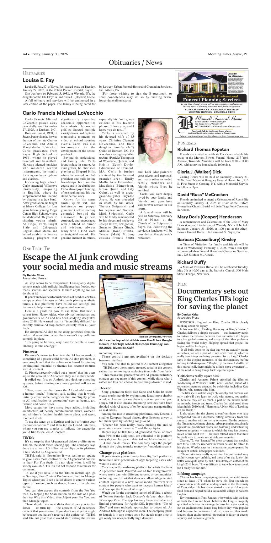Page A4 | Morning Times | morning-times.com